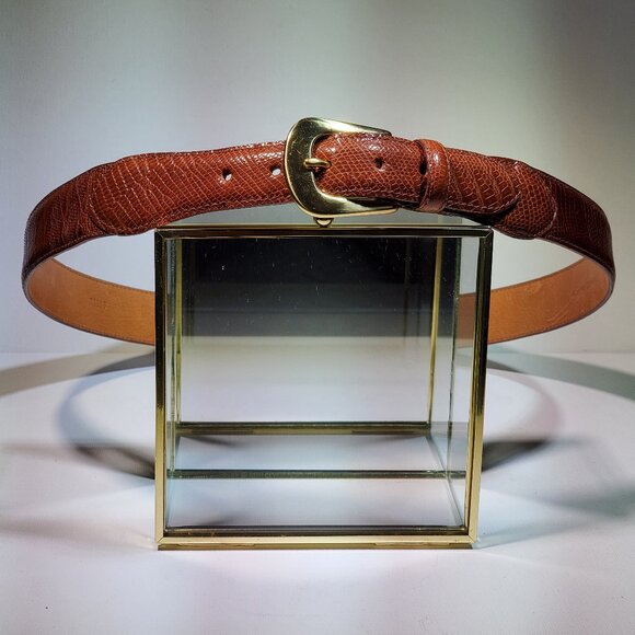 CAMPAIGN BRANDS | Accessories | Vintage Campaign Mens Lizzard Skin ...